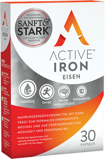 Active Iron | Klinisch Nachgewiesene Besser Eisenresorption