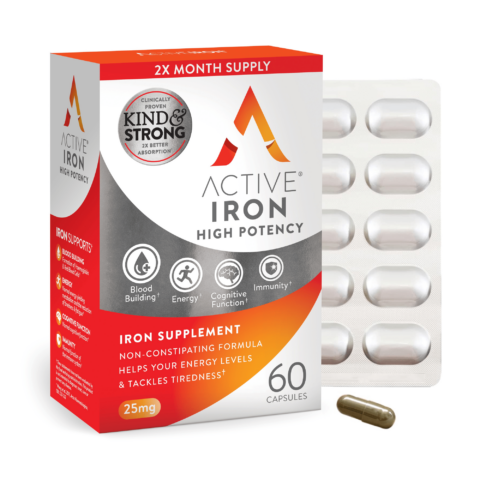 Buy Active Iron High Potency - Strong & Gentle Iron Supplements ...