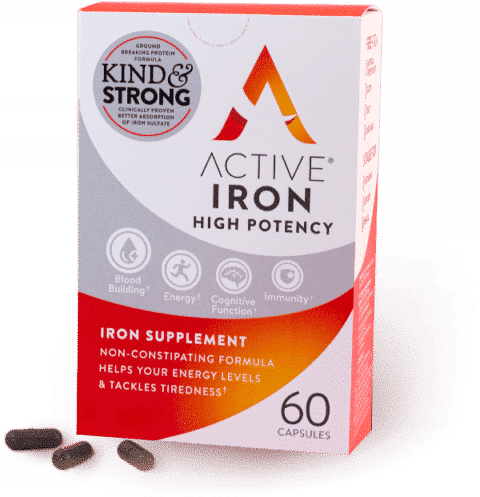 Award Winning Iron Capsules | Voted Best Iron Supplement | Active Iron ...