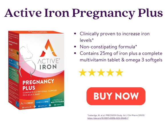 Pregnancy Product Update - Active Iron UK